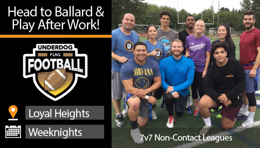 Flag Football - Seattle Adult Flag Football Leagues